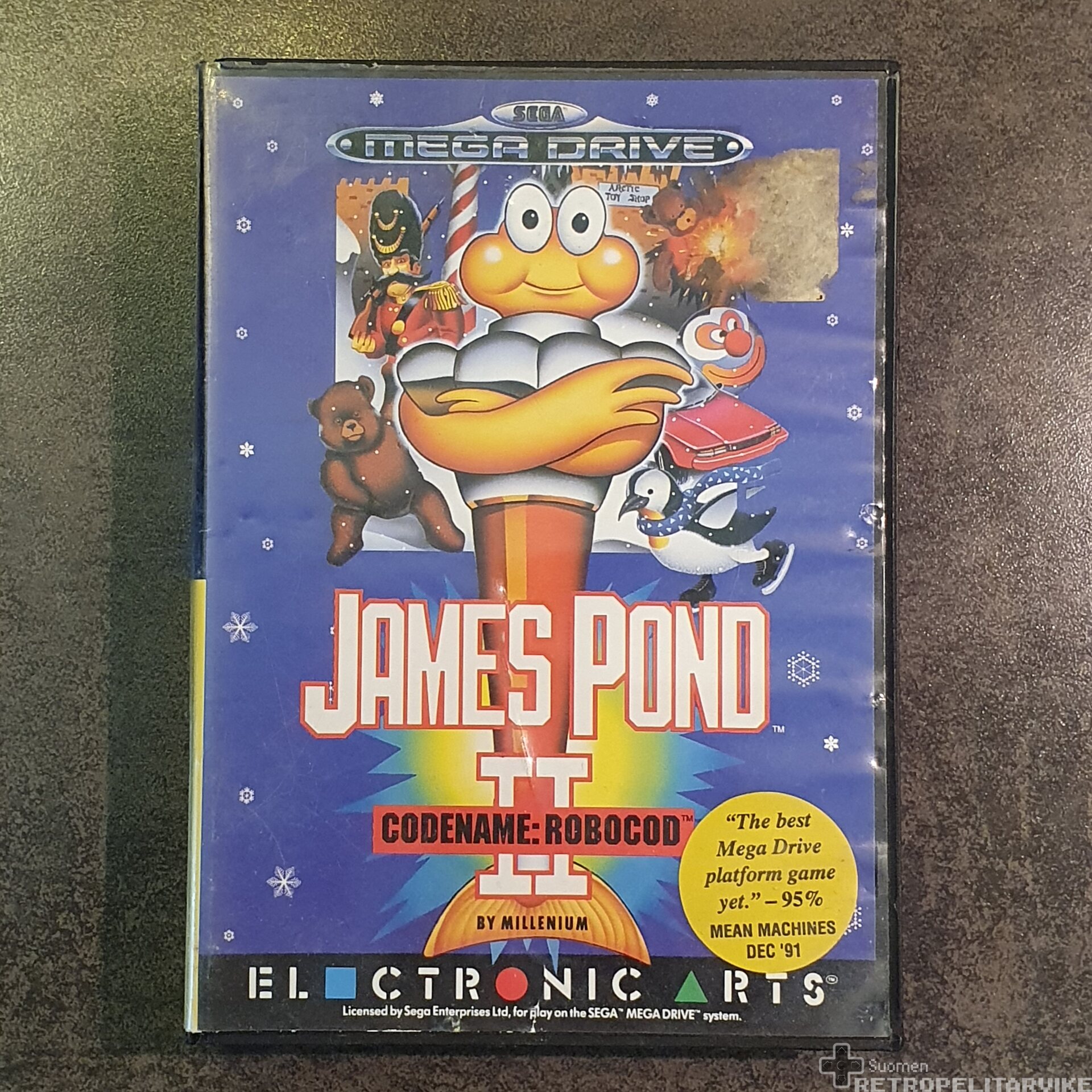 SMD James Pond II Codename Robocod (B) | Sega Mega Drive | Suomen ...