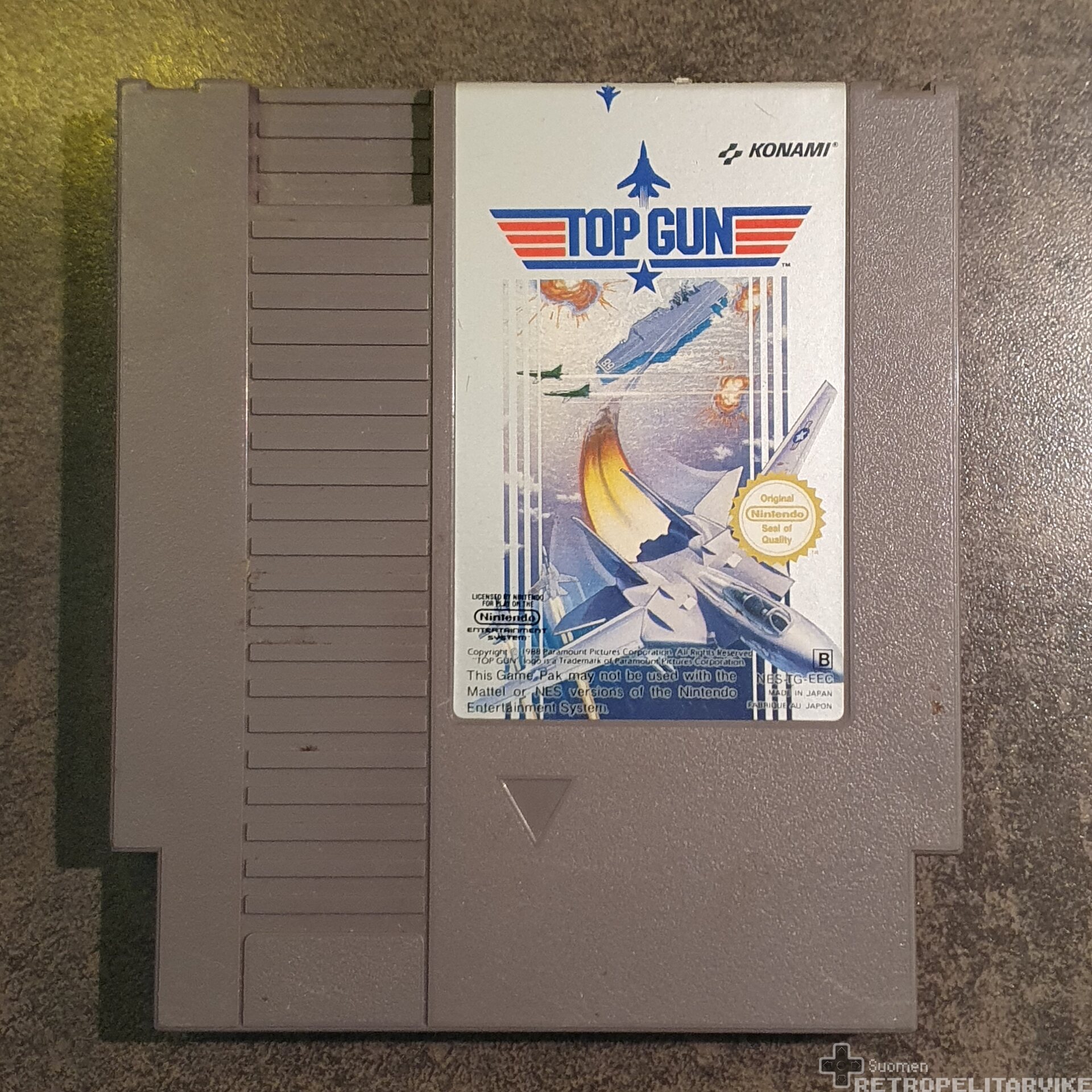 NES Top Gun (L) | Nintendo Entertainment System (NES) | Suomen ...