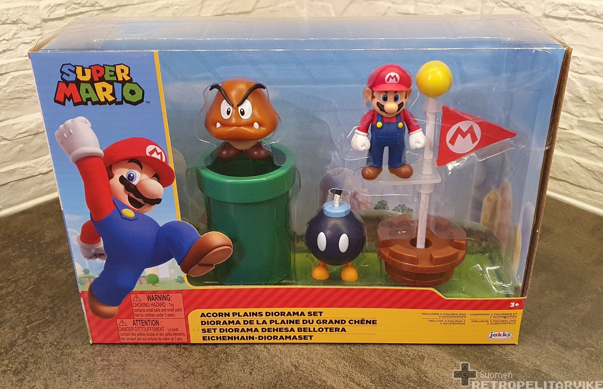 Jakks Super Mario Acorn Plains Diorama figuurisetti | Picking | Suomen ...