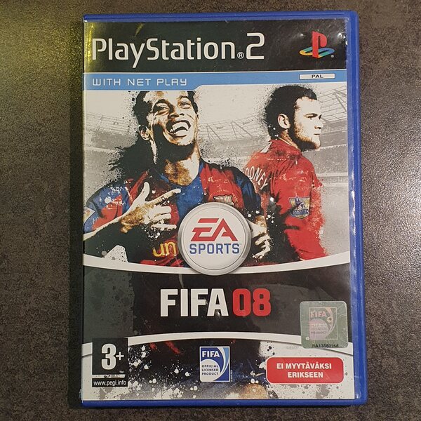 PS2 FIFA 08 (CIB) | Playstation 2 | Suomen Retropelitarvike